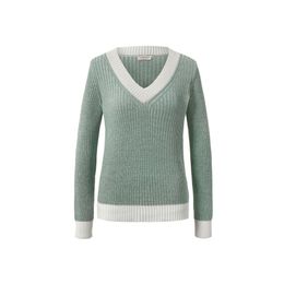Tchibo - Rippstrick-Pullover - Damen - Gr. XL - wei&szlig;
