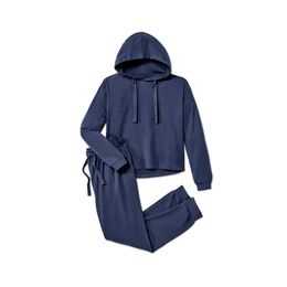 Tchibo - Loungewear-Anzug - Damen - Gr. L - dunkelblau