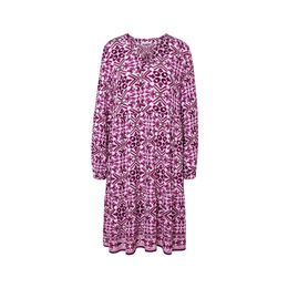 Tchibo - Bedrucktes Webkleid - Damen - Gr. 48 - wei&szlig;/print