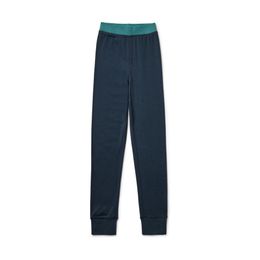 Tchibo - 2 lange Kinder-Winterunterhosen - Kinder - Gr. 146/152 - dunkelblau