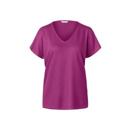 Tchibo - Strukturiertes Shirt - Damen - Gr. XXL - rot