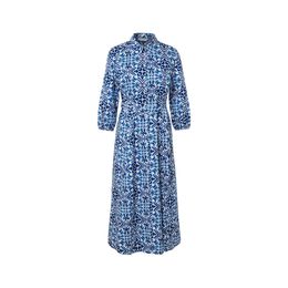 Tchibo - Bedrucktes Midi-Kleid - Damen - Gr. 42 - wei&szlig;/print