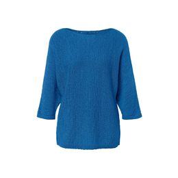 Tchibo - Sommerlicher Strickpullover aus B&auml;ndchengarn - Damen - Gr. L - blau