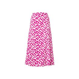 Tchibo - Bedruckter Midi-Rock - Damen - Gr. 48 - wei&szlig;/print