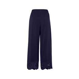 Tchibo - Culotte mit Stickerei - Damen - Gr. S - dunkelblau