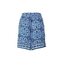 Tchibo - Bedruckte Webshorts - Damen - Gr. 38 - wei&szlig;/print