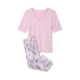 Tchibo - Pyjama-Set - Damen - Gr. L - rosa