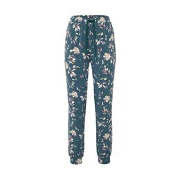 Tchibo - Pyjamahose - Damen - Gr. XL - petrol