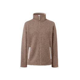 Tchibo - Thermo-Strickfleece-Jacke - Herren - Gr. M - braun