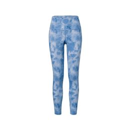 Tchibo - 7/8-Sporttight - Gr. M - hellblau/print