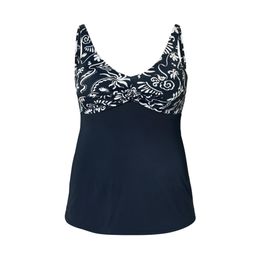 Tchibo - Tankini-Top - Damen - Gr. 52 - dunkelblau/print