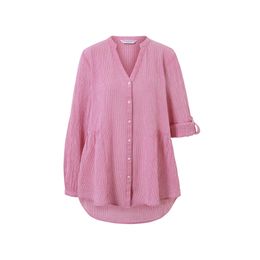 Tchibo - Gestreifte Longtunika - Damen - Gr. 42 - creme/gestreift