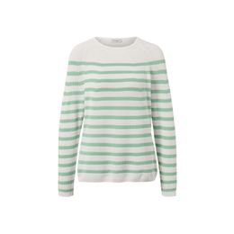 Tchibo - Strickpullover - Damen - Gr. L - creme/gestreift