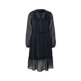 Tchibo - Kleid mit Effektgarn - Damen - Gr. 46 - schwarz