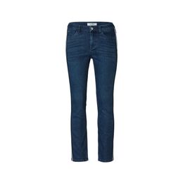 Tchibo - Jeans mit Galonstreifen - Damen - Gr. 46 - dunkelblau