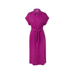 Tchibo - Leinenkleid - Damen - Gr. 38 - dunkelrosa