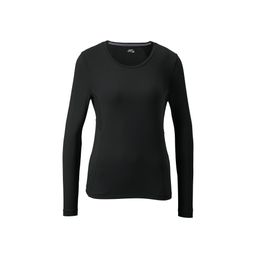 Tchibo - Langarm-Funktionsshirt - Damen - Gr. S - schwarz