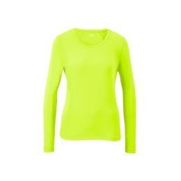 Tchibo - Langarm-Funktionsshirt - Damen - Gr. M - gelb