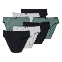 Tchibo - 7 M&auml;dchen-Slips - M&auml;dchen - Gr. 158/164 - schwarz