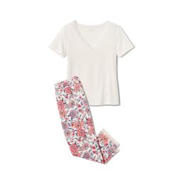 Tchibo - Pyjama - Damen - Gr. L - creme