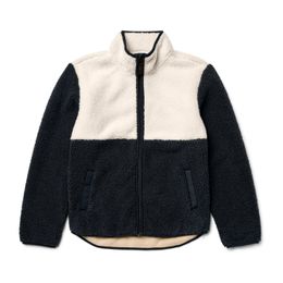 Tchibo - Kinder-Teddypl&uuml;schjacke - Kinder - Gr. 170/176 - dunkelblau