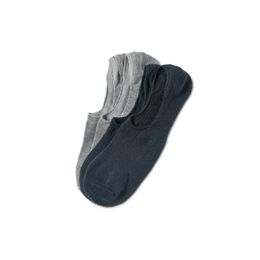 Tchibo - 2 Paar Sport-F&uuml;&szlig;linge - Unisex - Gr. 35-38 - dunkelblau