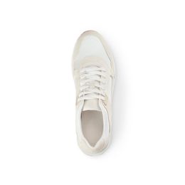 Tchibo - Veloursleder-Sneaker - Damen - Gr. 40 - wei&szlig;