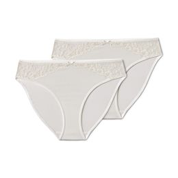 Tchibo - 2 Slips - Damen - Gr. XXL - creme