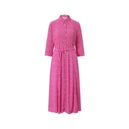 Tchibo - Bedrucktes Hemdblusenkleid - Damen - Gr. 38 - wei&szlig;/print