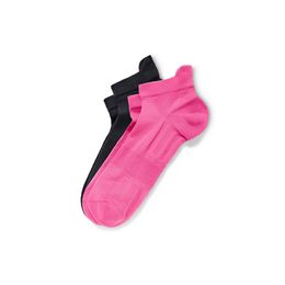 Tchibo - 2 Paar Profi-Laufsocken - Gr. 35-38 - schwarz