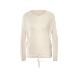 Tchibo - Strickpullover mit Tunnelzug - Damen - Gr. L - wei&szlig;