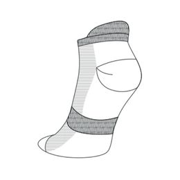Tchibo - 2 Paar Sneaker-Sportsocken - Damen - Gr. 39-42 - schwarz
