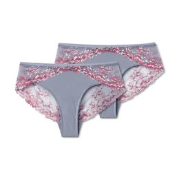 Tchibo - 2 Brazilslips - Damen - Gr. M - grau