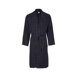 Tchibo - Morgenmantel - Herren - Gr. XL - schwarz/gestreift