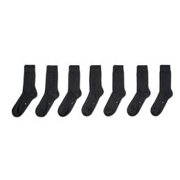 Tchibo - 7 Paar Socken - Herren - Gr. 41-43 - schwarz