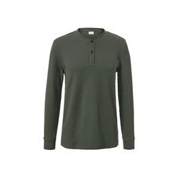 Tchibo - Langarm-Henley - Herren - Gr. XXL - khaki