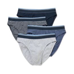 Tchibo - 4 Slips - Herren - Gr. 3Xl/9 - dunkelblau