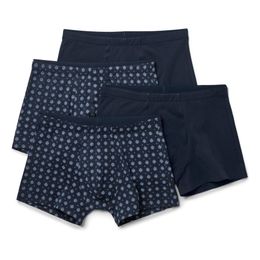 Tchibo - 4 Slipboxer - Herren - Gr. Xxl/8 - dunkelblau/paisley