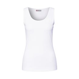 Street One Basic-Top - Damen - Gr. 42 - wei&szlig;