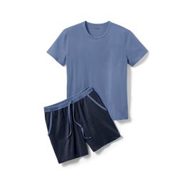 Tchibo - Shorty-Pyjama mit Modal - Herren - Gr. XL - dunkelblau