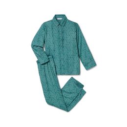 Tchibo - Pyjama - Damen - Gr. 38 - dunkelgr&uuml;n