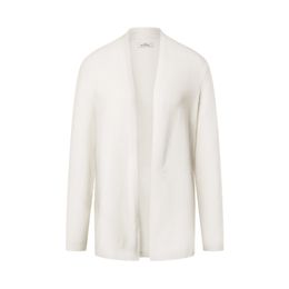 Tchibo - Offener Cardigan mit Wolle - Damen - Gr. L - creme