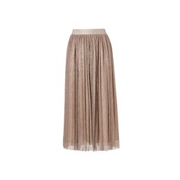 Tchibo - Plisseerock - Damen - Gr. M - beige