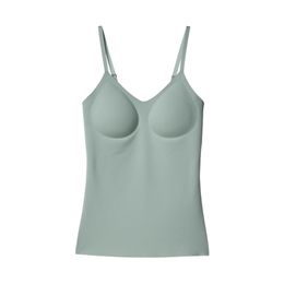 Tchibo - Bonded-Hemdchen - Damen - Gr. L - gr&uuml;n