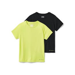 Tchibo - 2 Kinder-Funktionsshirts - Kinder - Gr. 158/164 - hellgr&uuml;n
