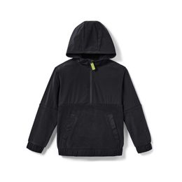 Tchibo - Kinder-Fleecesweater - Gr. 158/164 - schwarz