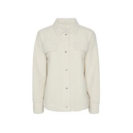 Tchibo - Teddy-Overshirt - Damen - Gr. 46 - creme