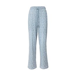 Tchibo - Pyjamahose - Damen - Gr. XXL - hellblau/gebl&uuml;mt