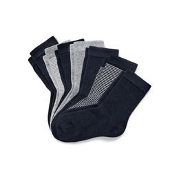 Tchibo - 7 Paar Kinder-Socken - Kinder - Gr. 27-30 - dunkelblau