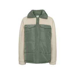 Tchibo - Steppjacke mit Teddy-Akzenten - Damen - Gr. 36 - wei&szlig;